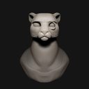 Zbrush Cat Character Sculpt