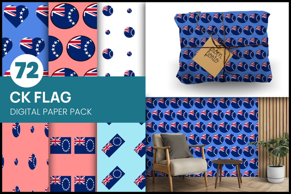 CK Flag Seamless Patterns