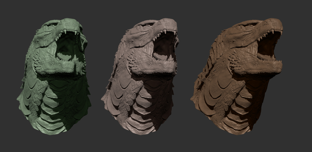 Chavant/Monster Clay Zbrush Material