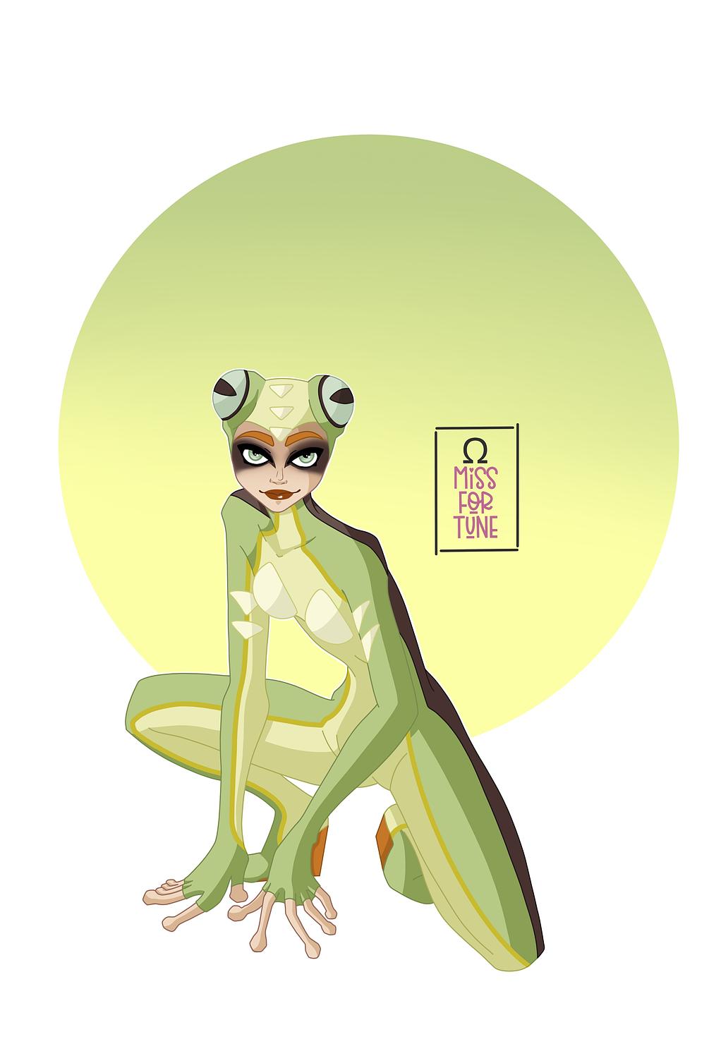 FROGLET - Character Design.