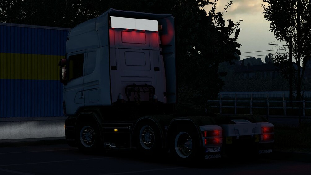 [ETS2] Scania RJL Rear Headboard