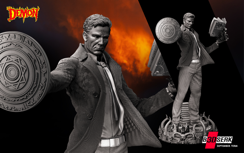 B3DSERK Special term 2022: Jason Blood Sculpture 1/6 ready for printing