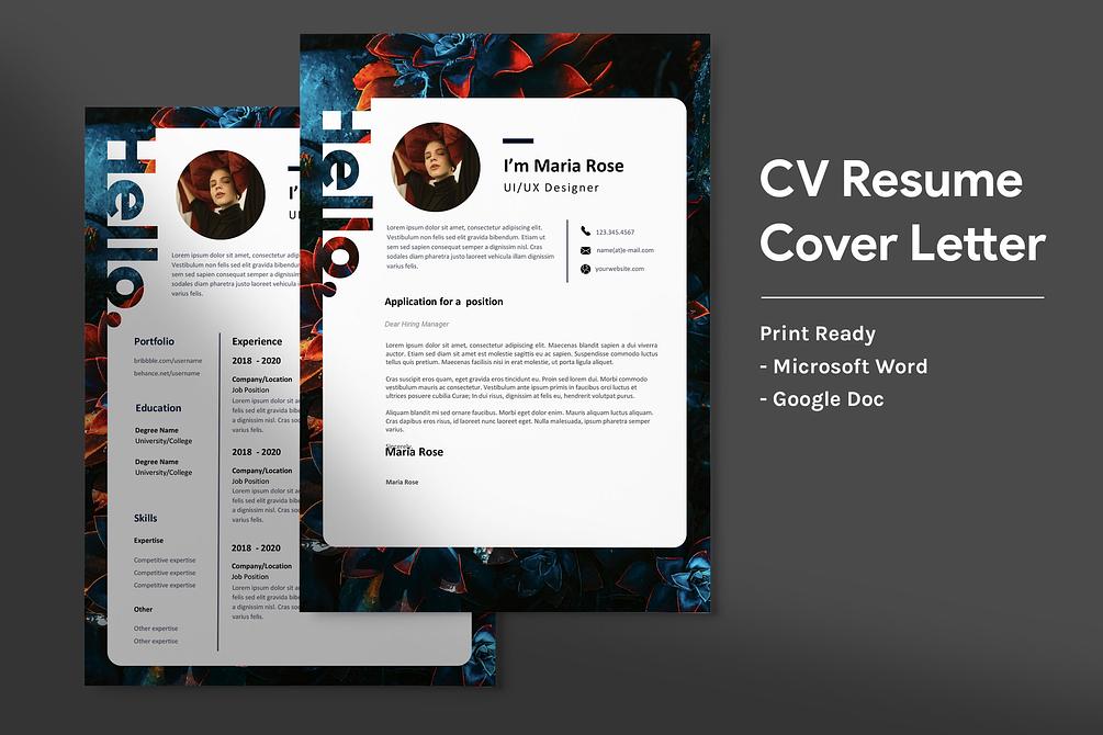 Maria- CV Resume Template