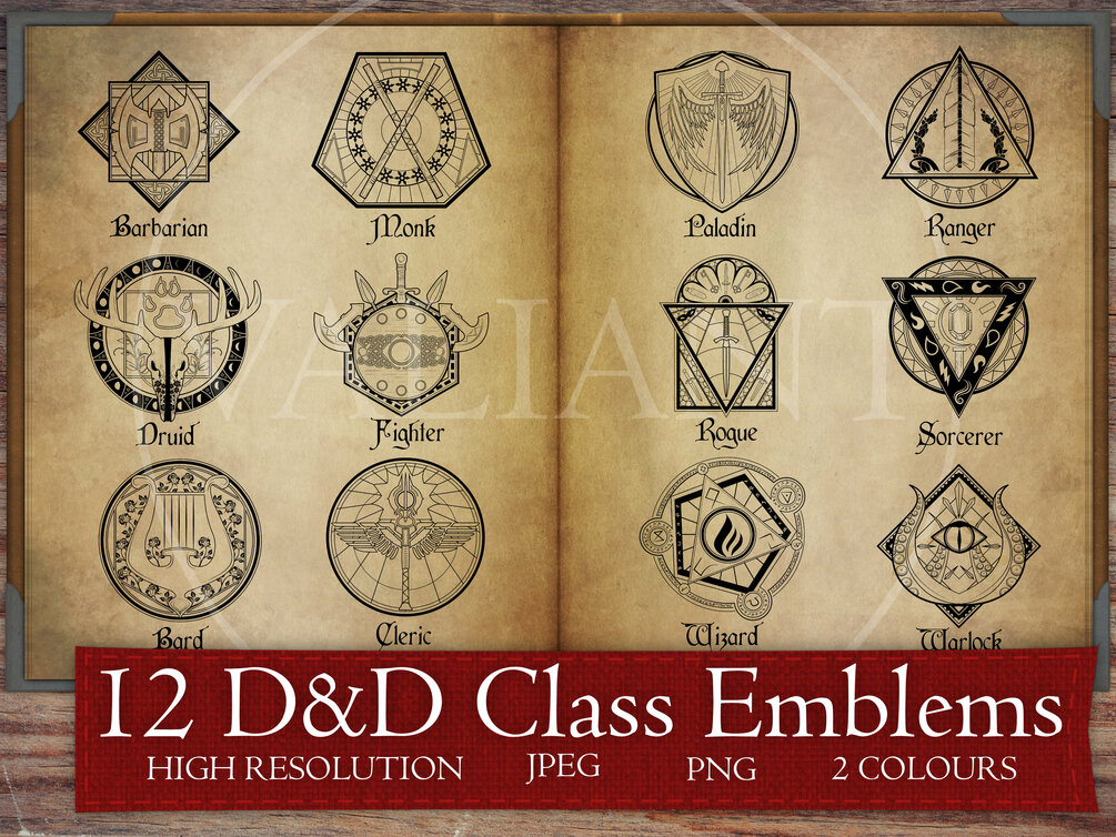D&D Class Emblems