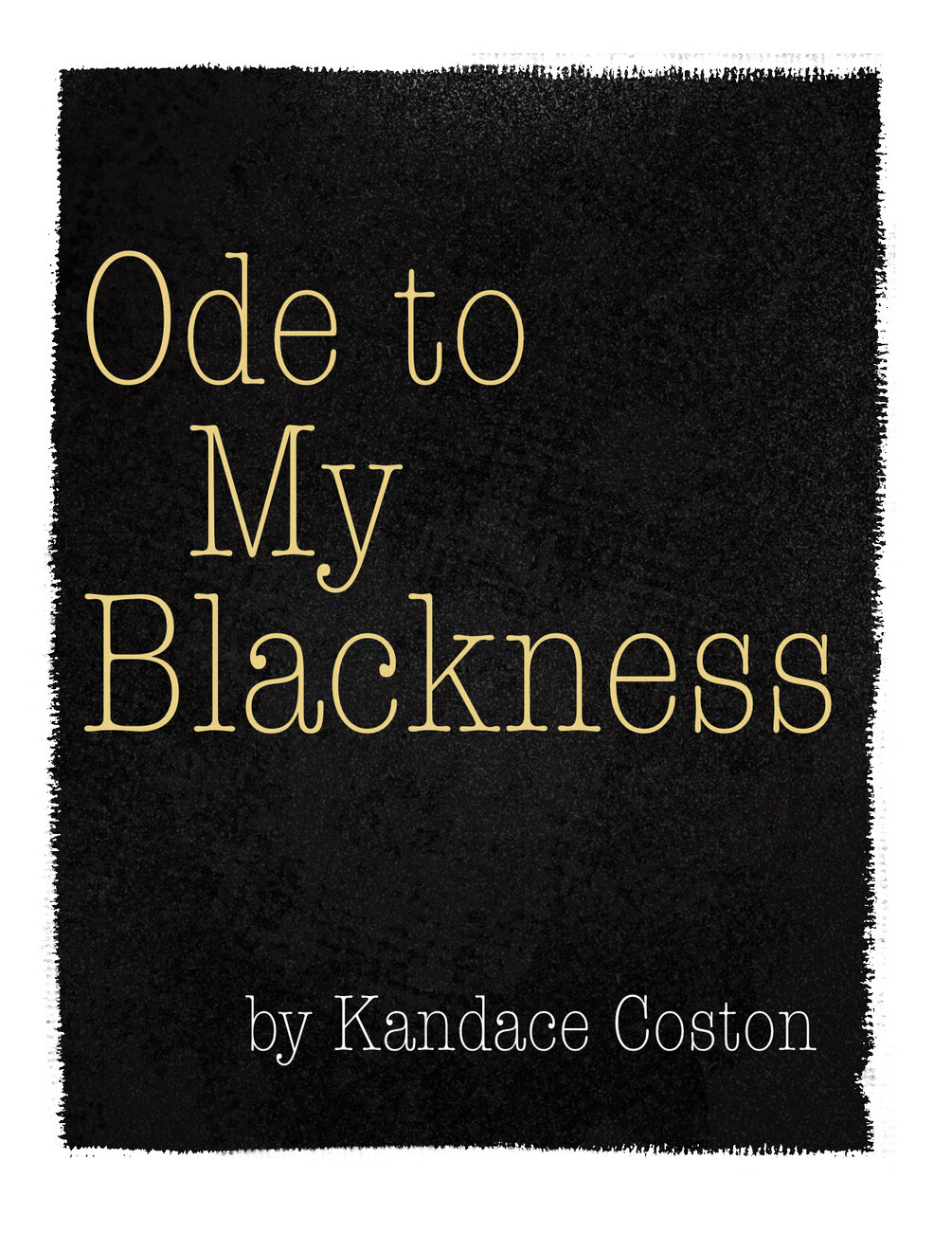 Ode to My Blackness - zine