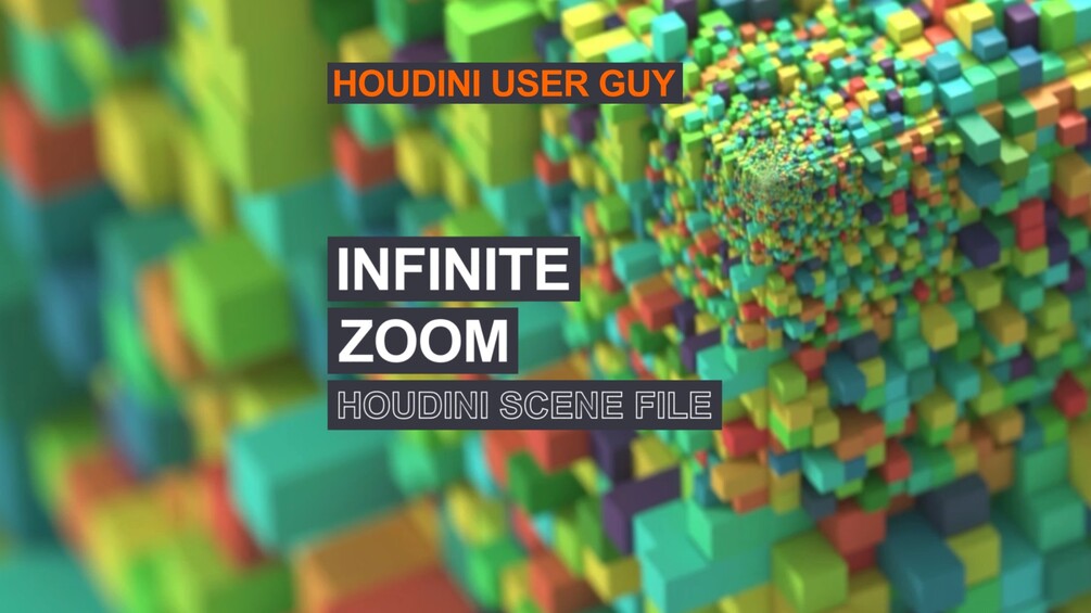 Infinite Zoom (Houdini scene file)