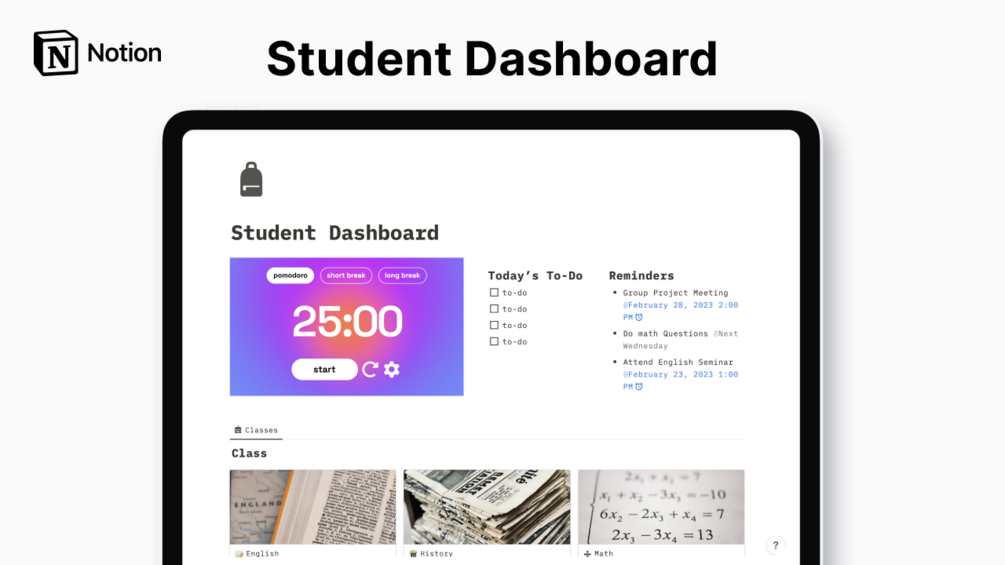 Student Dashboard