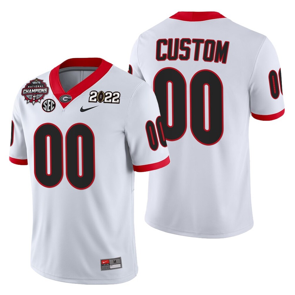Georgia Bulldog Nike Jersey with National Championship Patch