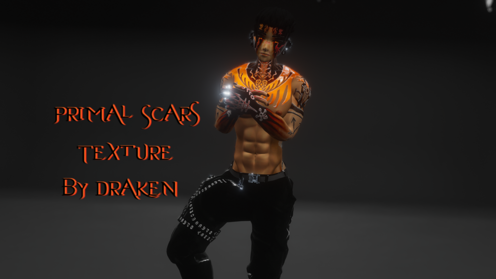 Primal Scars Texture by Draken (Ace base, Dante and Zin head)
