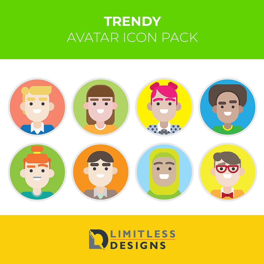 FREE Trendy Avatars