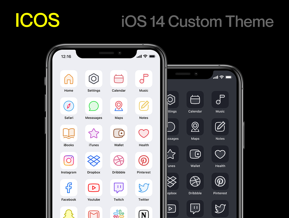 ICOS Icons
