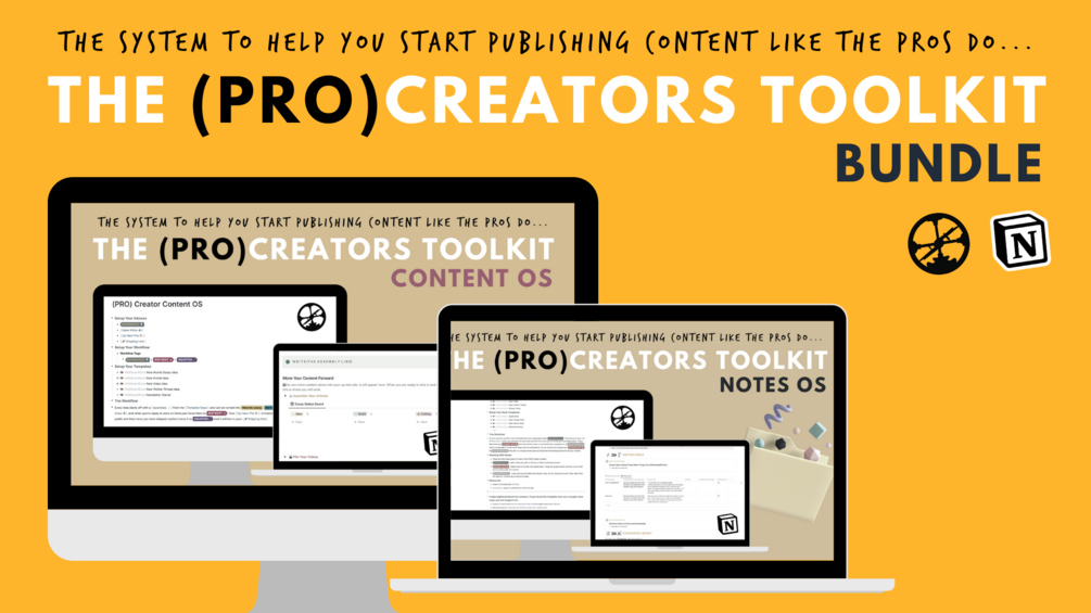 (PRO) Creator Toolkit Bundle