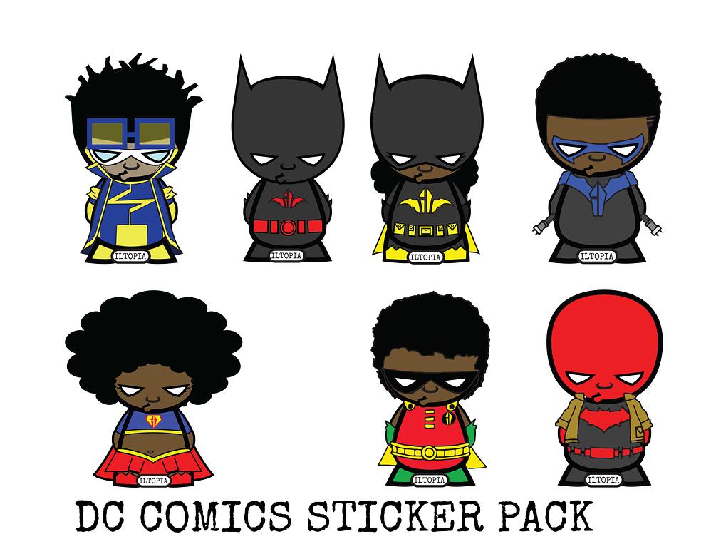 DC Comics Sticker Pack