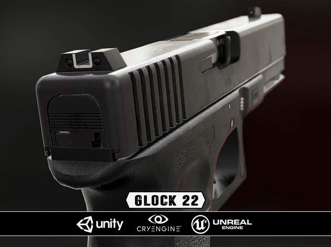 Glock 22 - Model & Textures