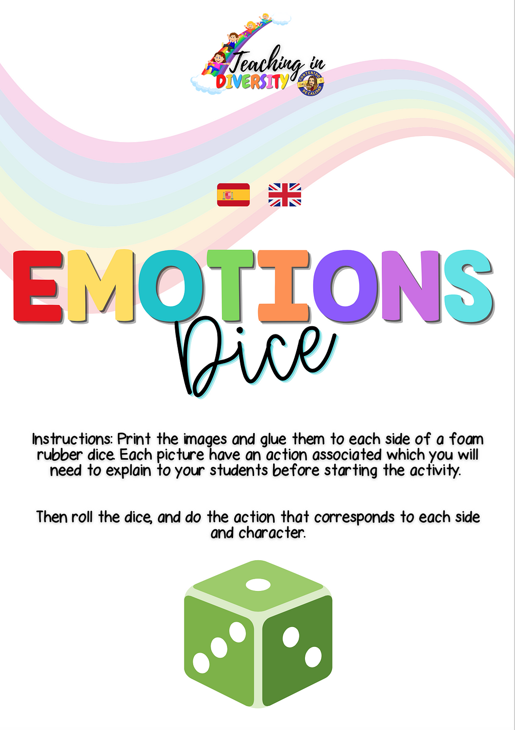 EMOTIONS DICE