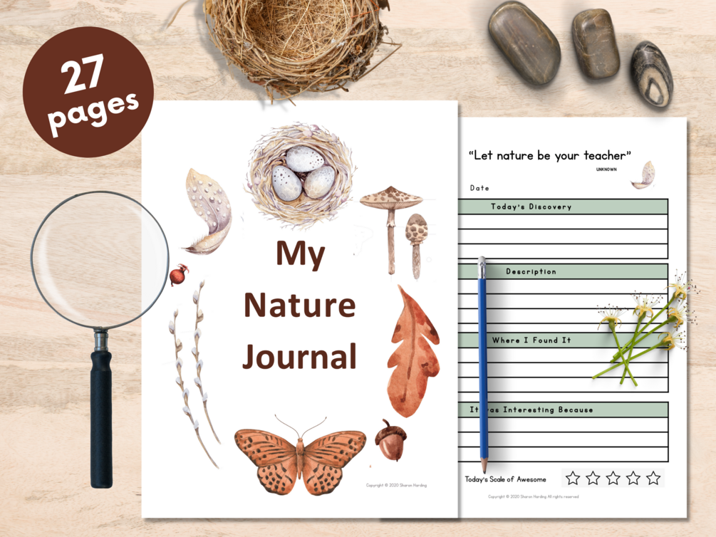 Printable Nature Journal For Kids