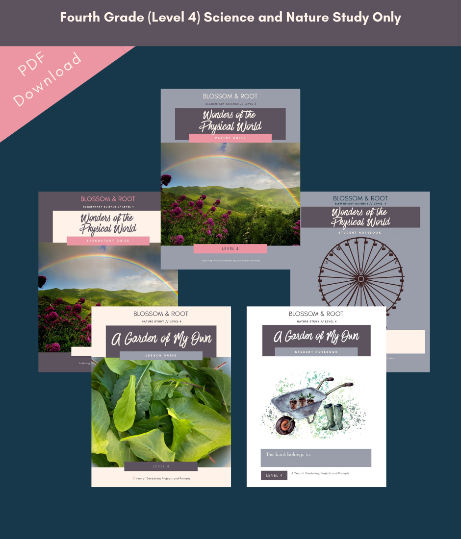 Fourth Grade (Level 4): Science and Nature Study Only