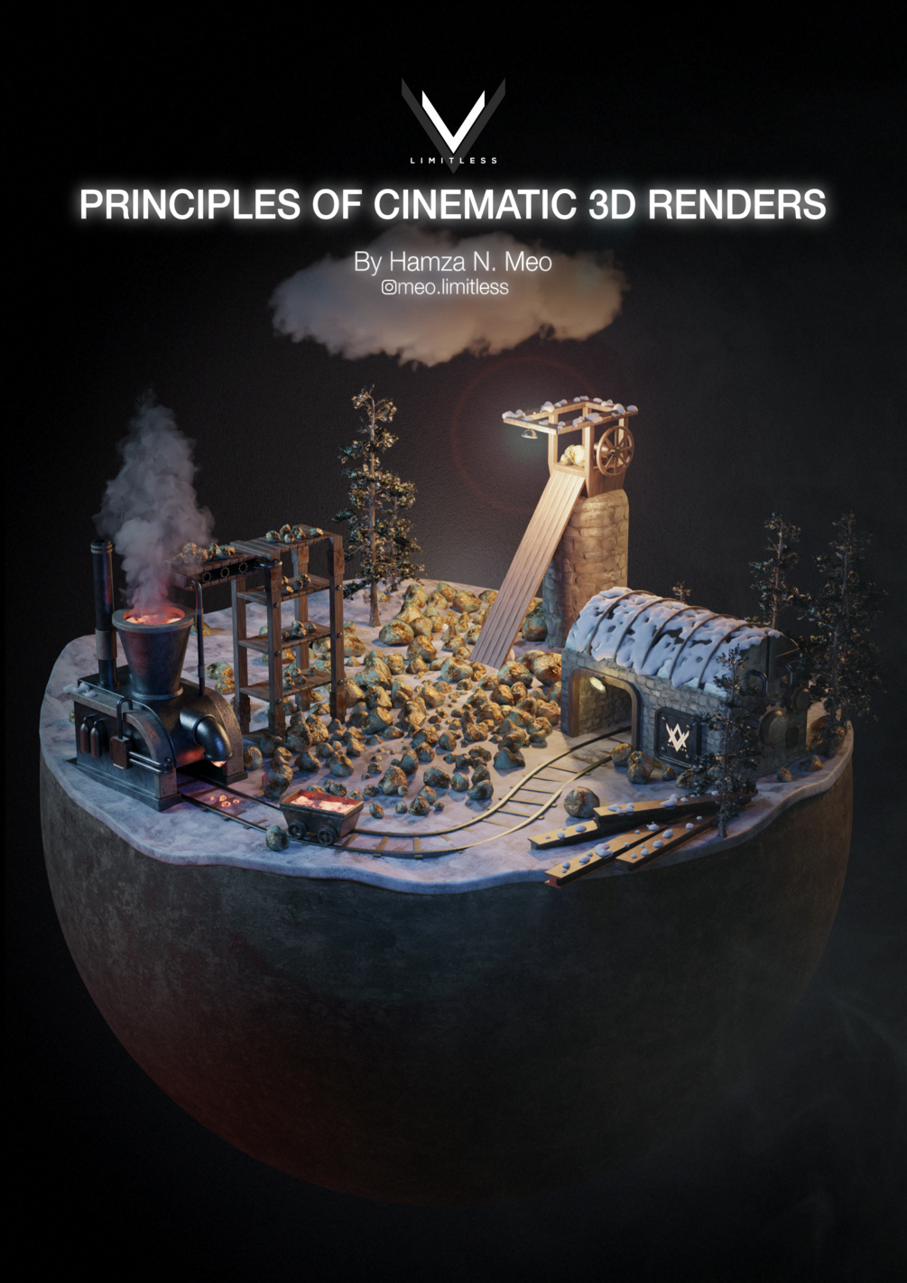 Principles of Cinematic 3D Renders - Project File