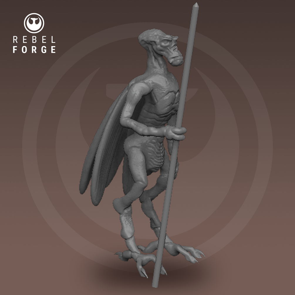 Bug Statue - Presupported