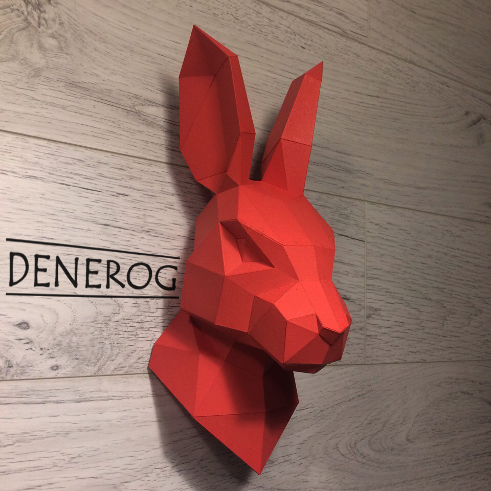 Papercraft template-Rabbit