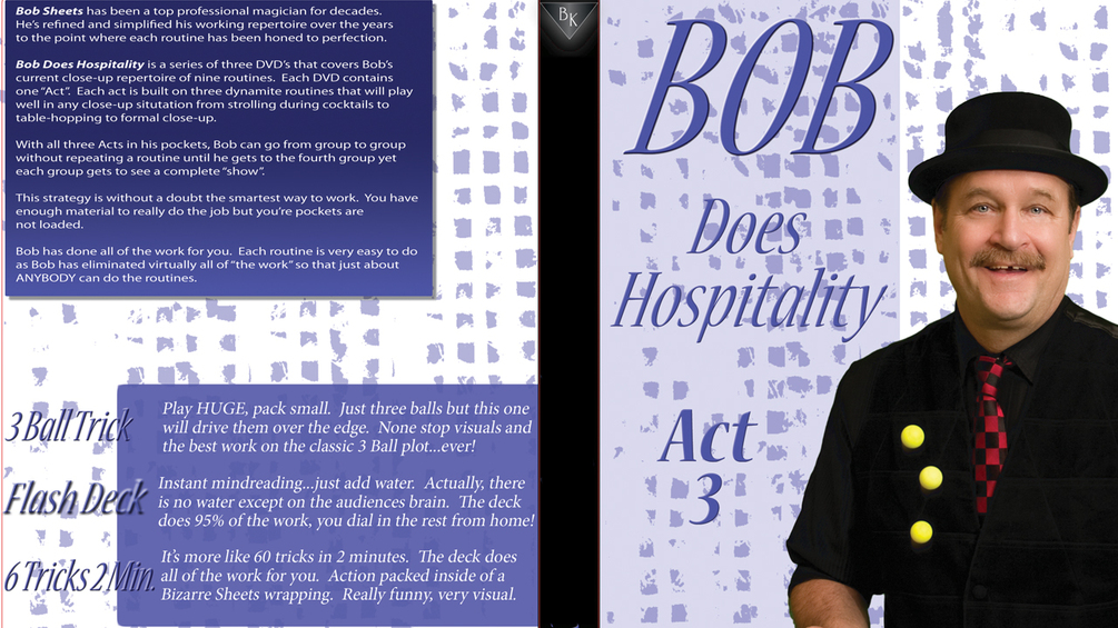 Bob Sheet - Bob Does Hospitality Act 3