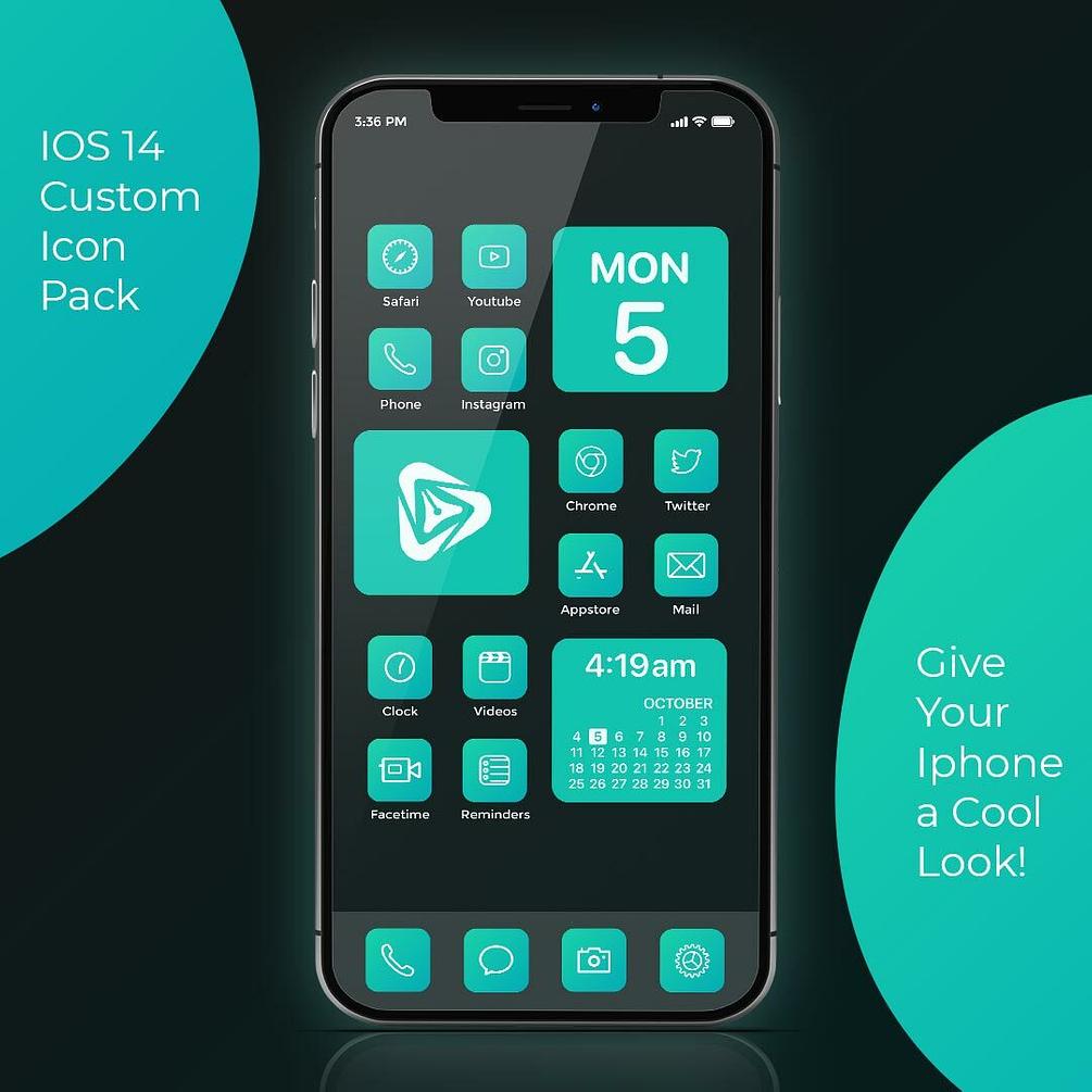 iOS 14 Icon Pack 1 For Shortcuts