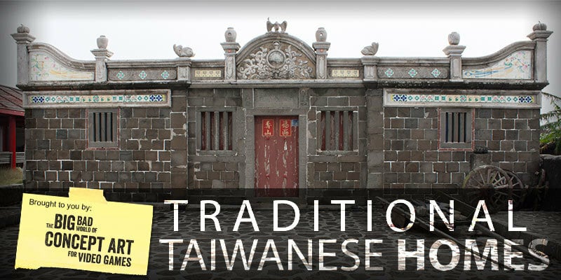 Traditional Taiwanese homes