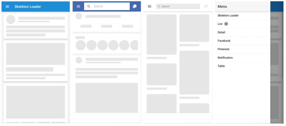 Ionic Skeleton Loader