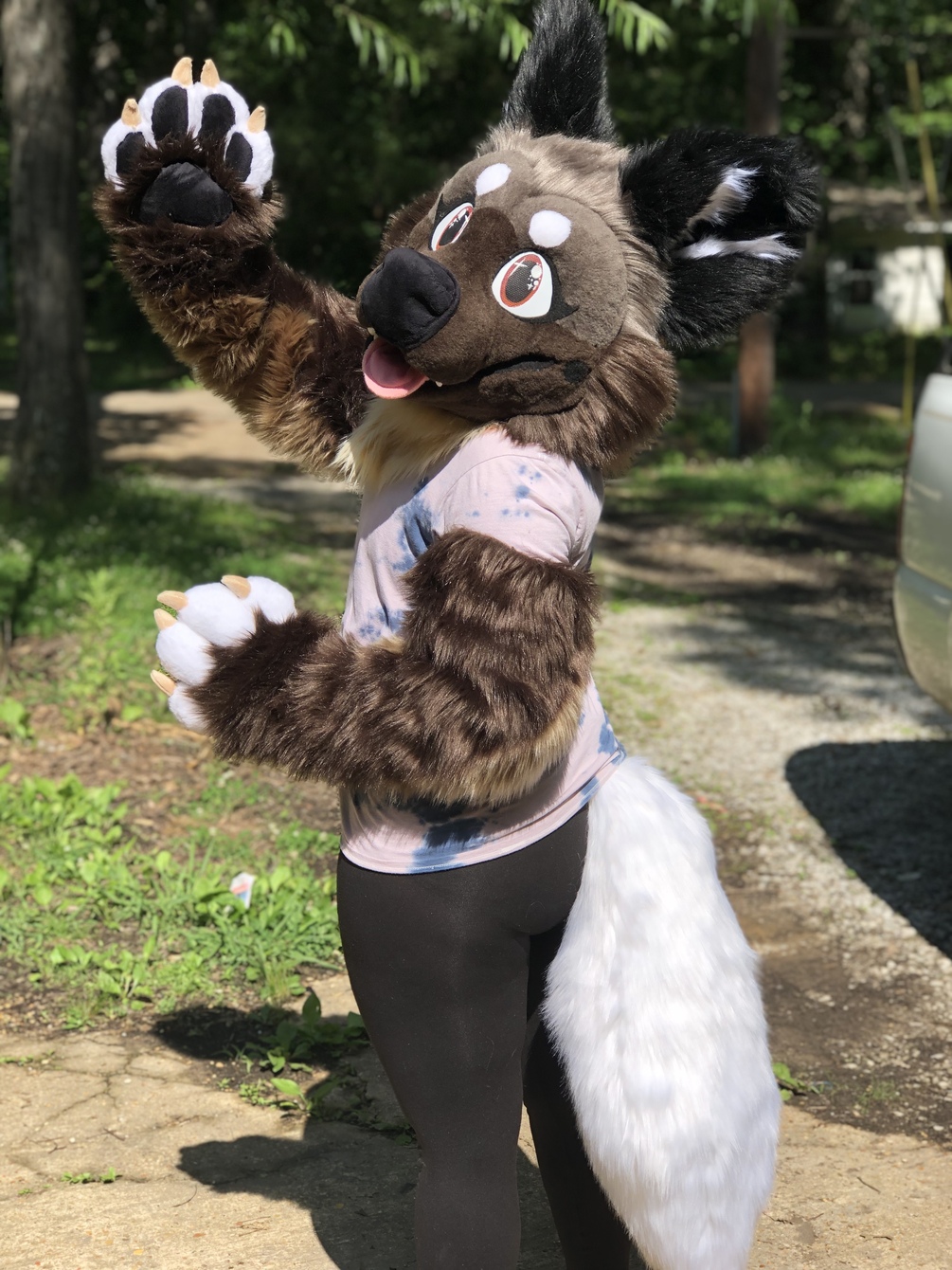Feral Puffy Handpaw Pattern