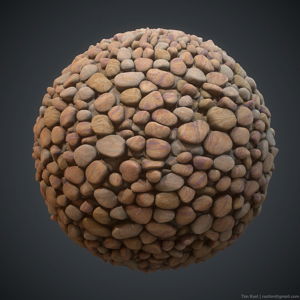 Substance Coloured Pebbles
