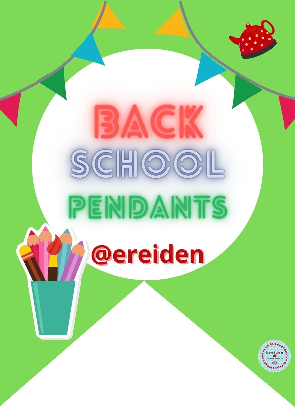Welcome Back School Banderines @ereiden