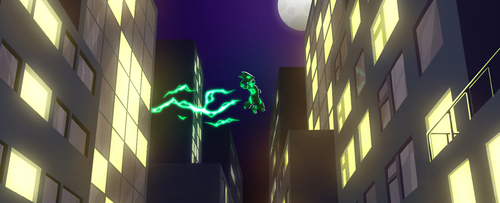 Deku Stealth Suit desktop wallpaper