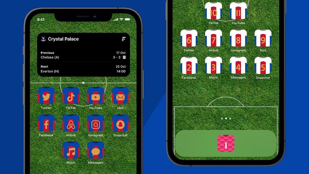 Crystal Palace - iOS 14 Football App Icons
