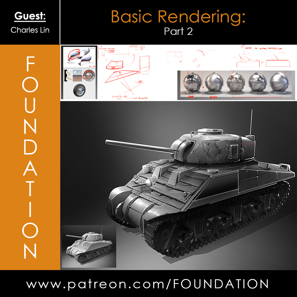 Foundation Patreon - Basic Rendering Part 2 with Charles Lin
