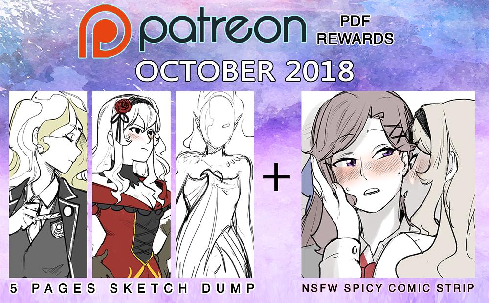 PATREON PDF + SPICY- OCTOBER 2018