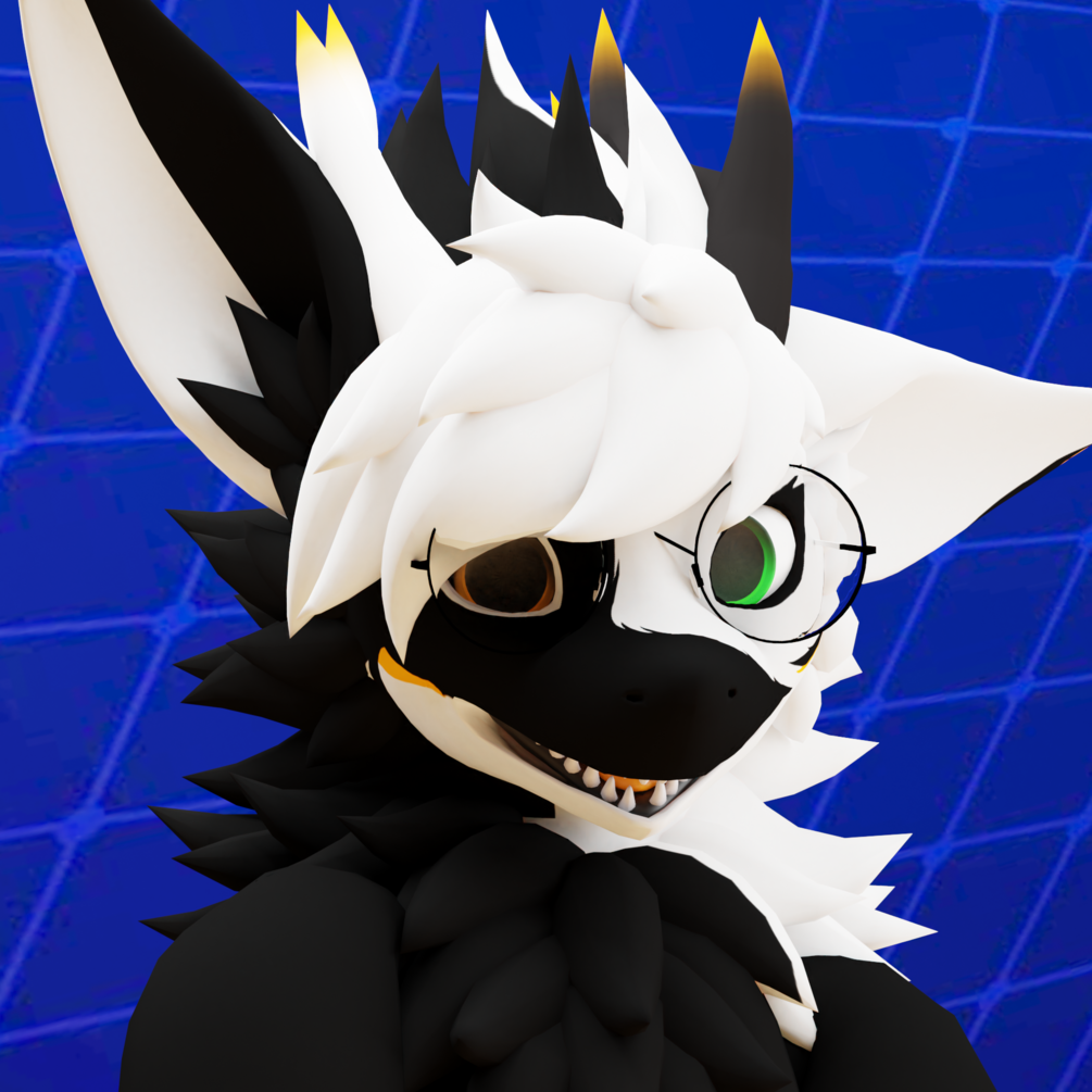 Low Swept Hair VRChat PHYSBONES