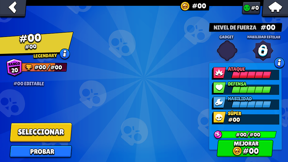 Brawl Stars Photoshop Template