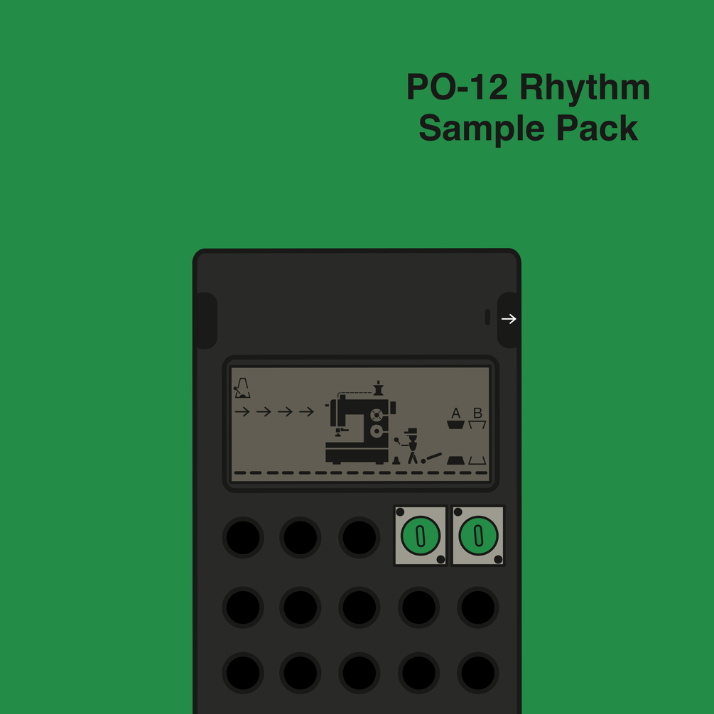 Sasha Gura - PO-12 Rhythm Sample Pack