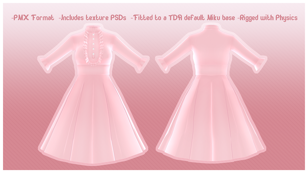 [MMD Part] Pink Dress