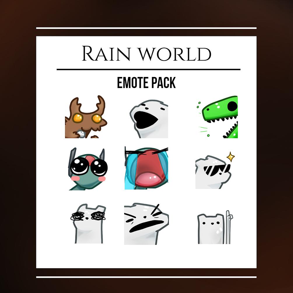 Rain World Emote pack 1