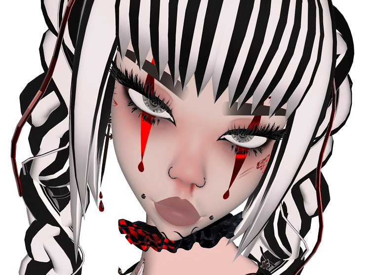 Jester Face Tattoo Texture (Arcade Head)