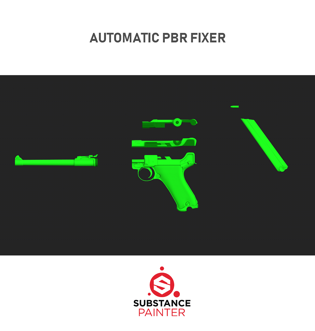 Automatic PBR Fixer for Substance Painter
