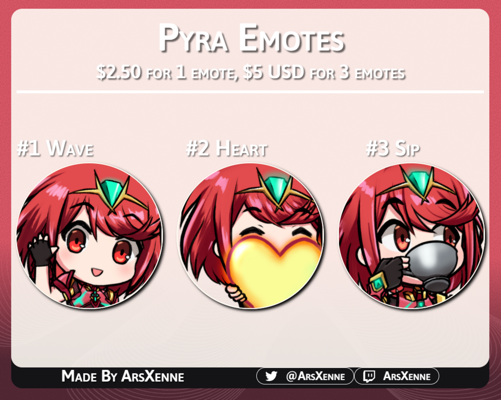 Pyra Emotes