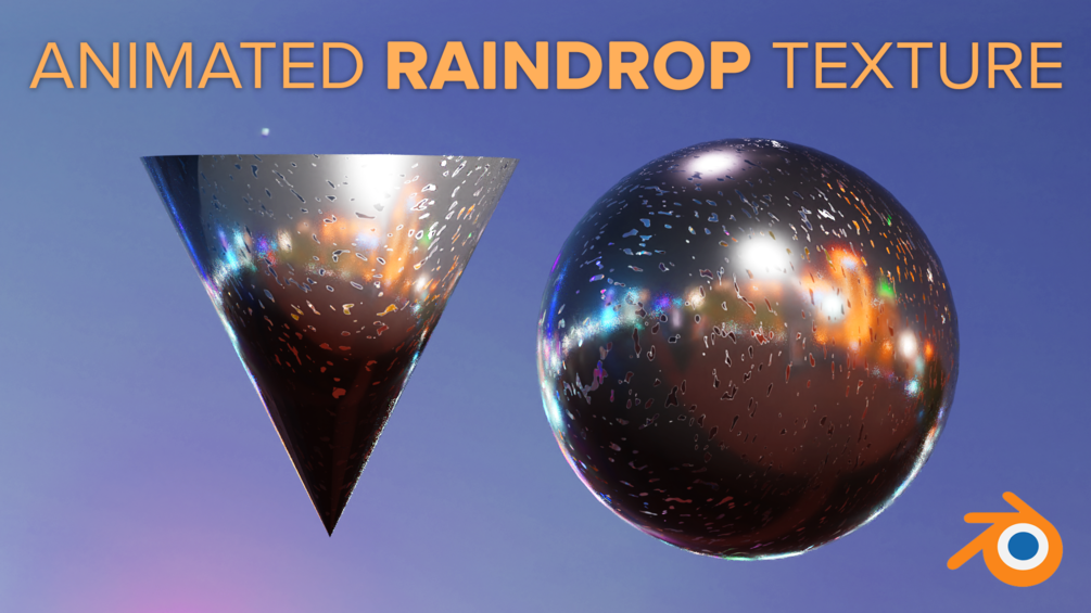 Blender Animated Rainfall Texture (3.0)