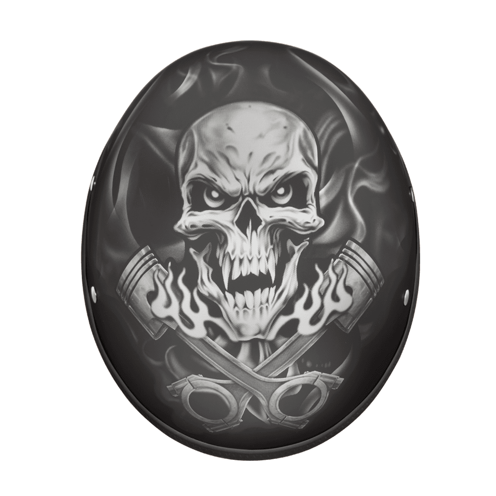 D.O.T Pistol Skull Cap Helmet