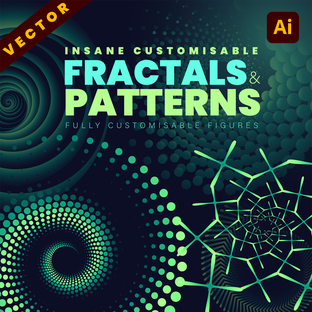 Insane Customisable Fractals & Patterns Pack