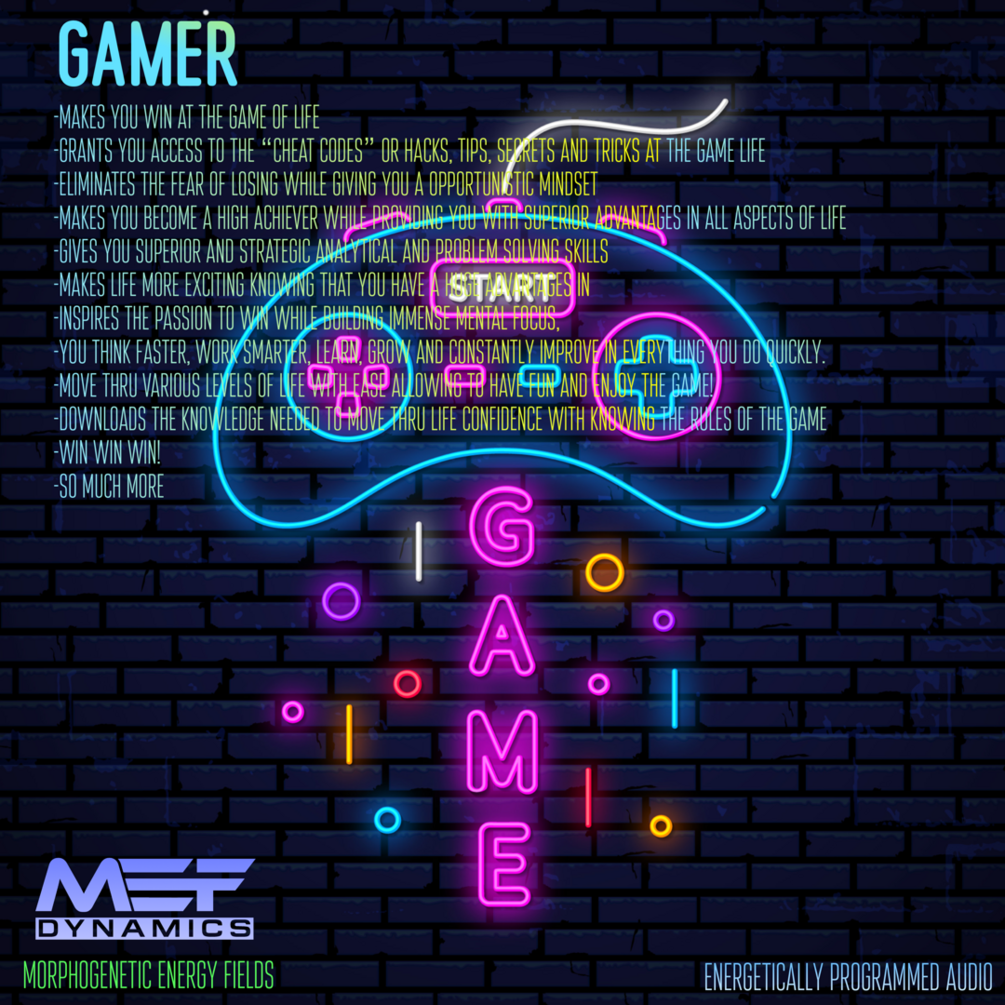Gamer (Morphic Field) Gamer (Morphic Field)