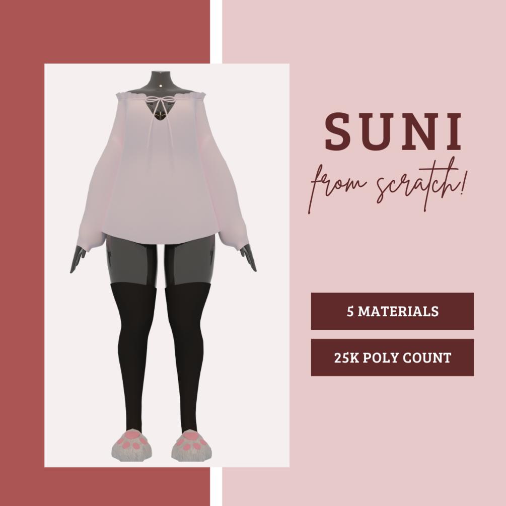 Suni set outfit - VRChat