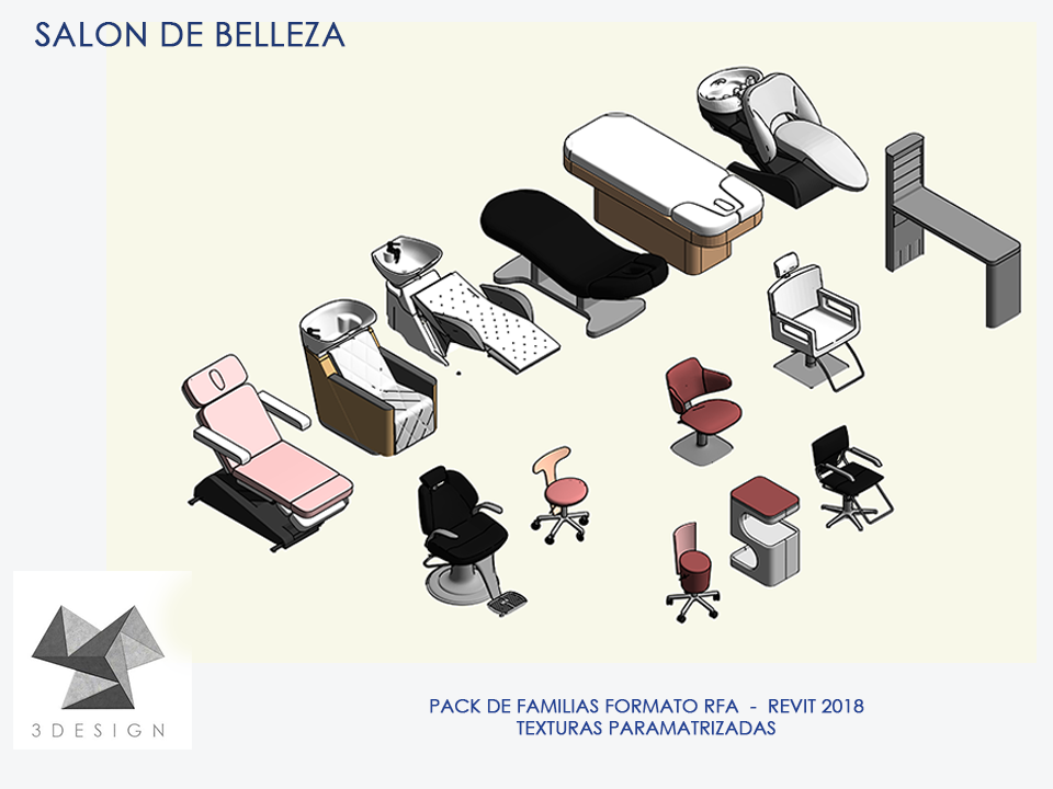 MUEBLES SALON DE BELLEZA