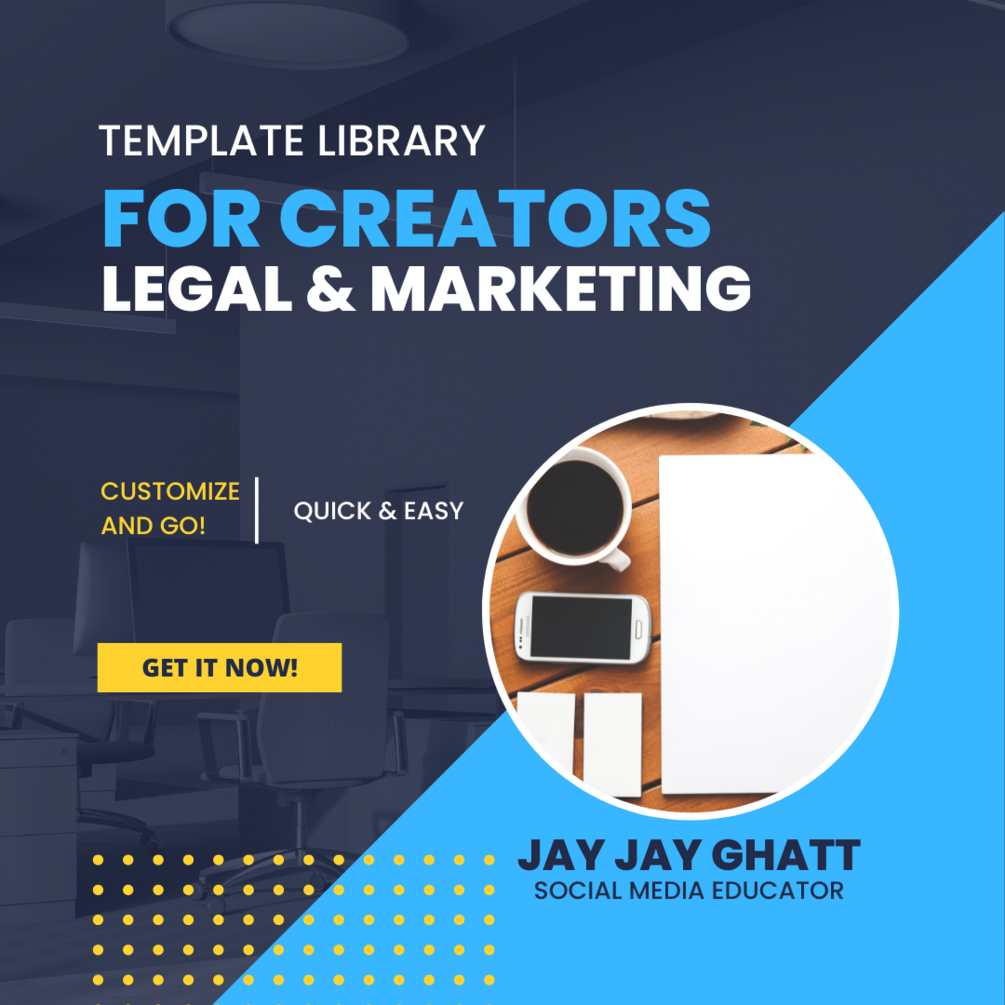 Creator's Legal and Marketing Templates